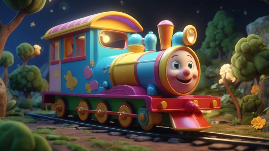 Bedtime Story for Kids: The Talking Toy Train