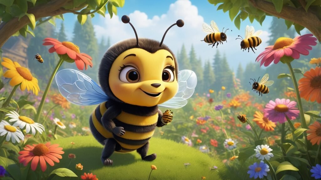 Educational story | The Curious Adventures of Benny the Bee